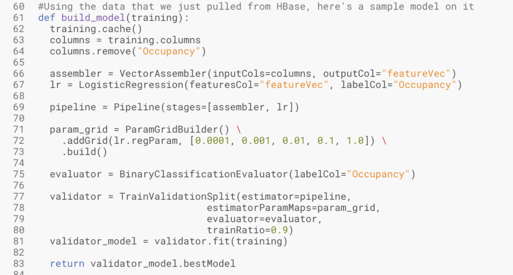 Building A Machine Learning Application With Cloudera Data Science